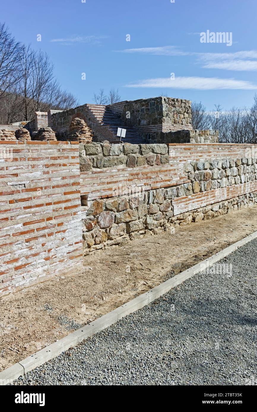 Ruins of Ancient Roman fortress The Trajan's Gate, Sofia Region ...