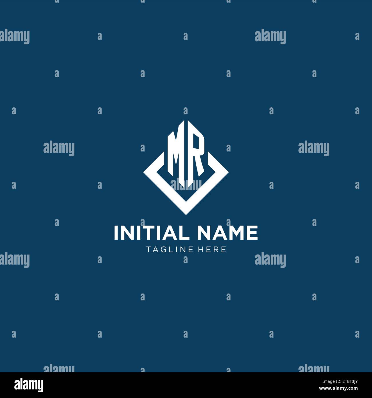 Initial MR logo square rhombus with lines, modern and elegant logo ... Initial MR logo square rhombus with lines, modern and elegant logo ...