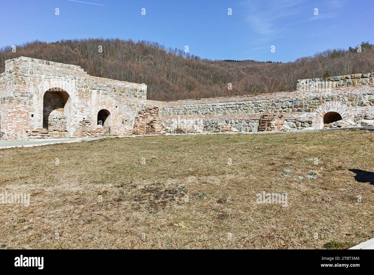 Ruins of Ancient Roman fortress The Trajan's Gate, Sofia Region ...