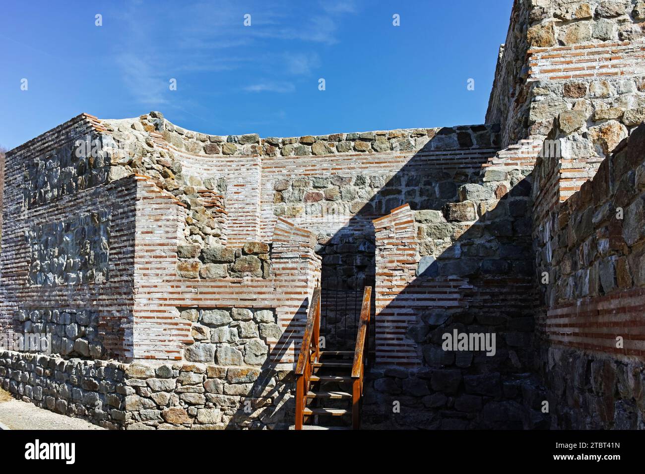 Ruins of Ancient Roman fortress The Trajan's Gate, Sofia Region ...