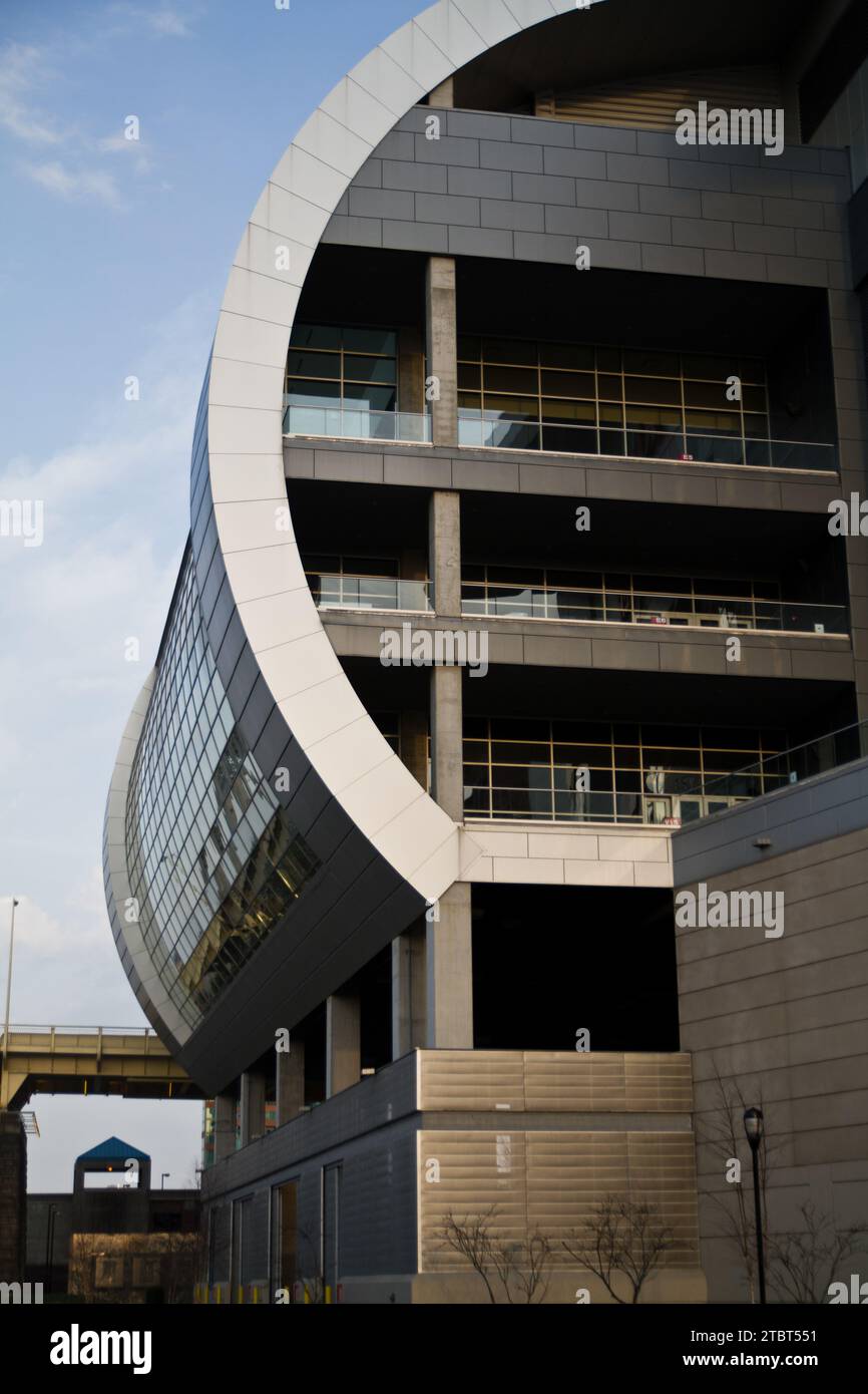 Modern Architectural Marvel with Unique Curves and Shapes in Louisville ...