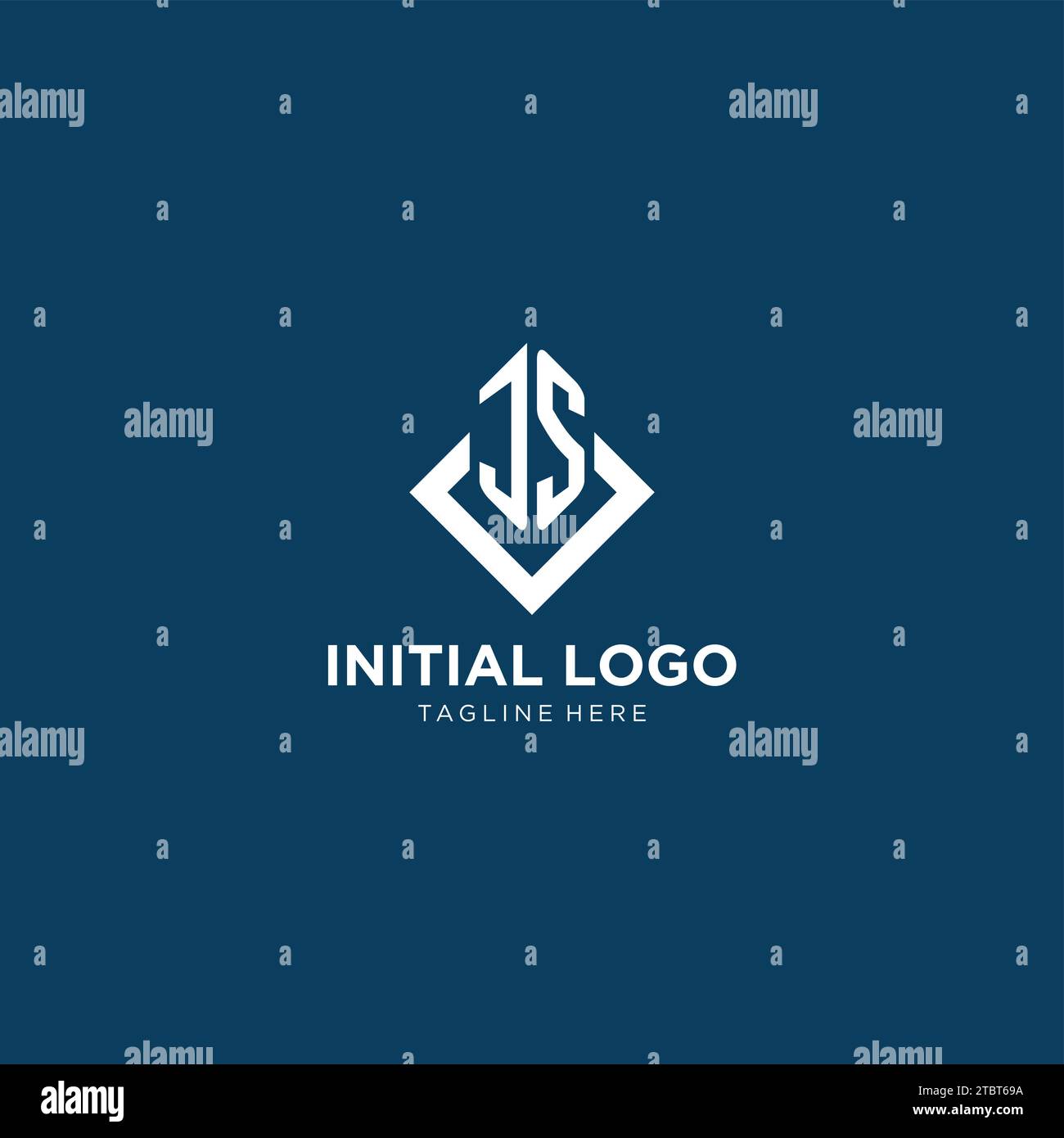 Initial js logo hi-res stock photography and images - Alamy