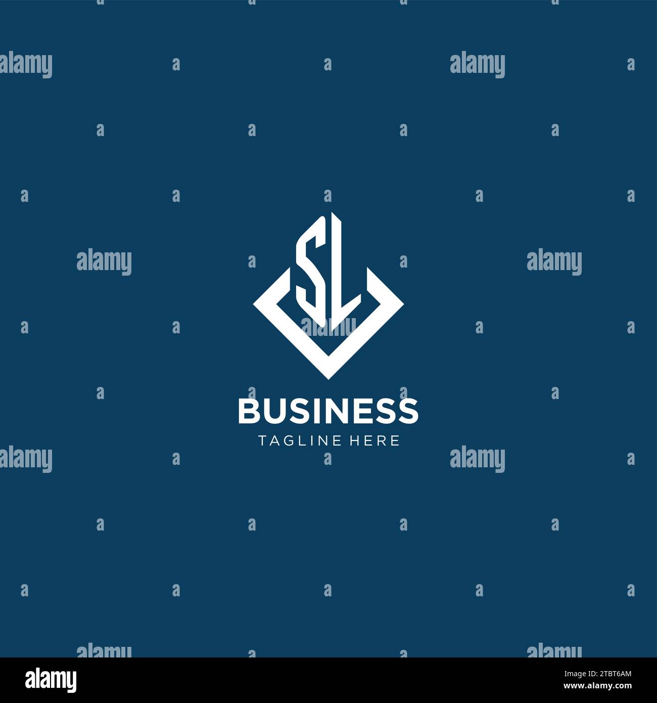 Initial sl logo hi-res stock photography and images - Alamy