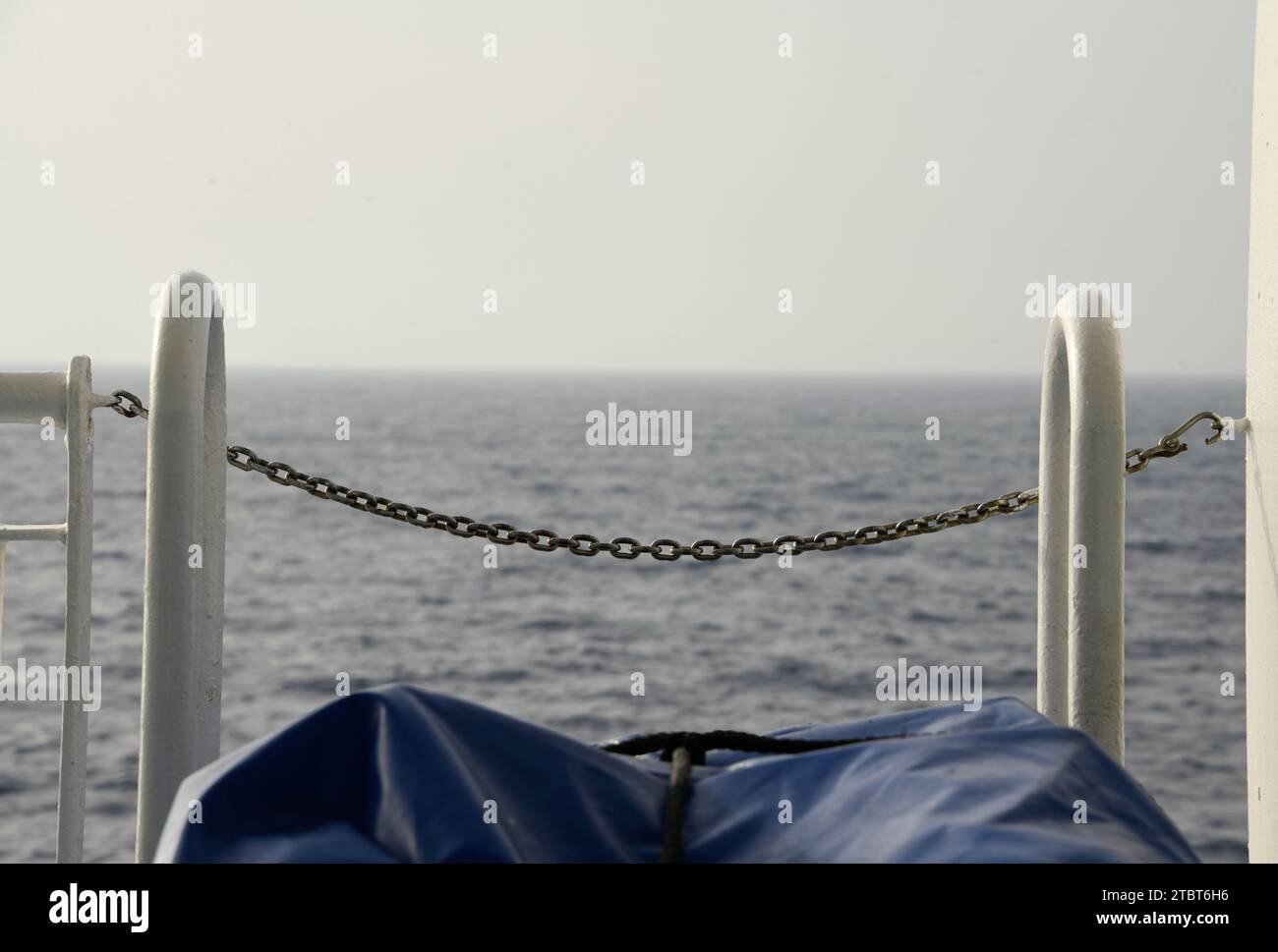Barrier on a ship Stock Photo - Alamy