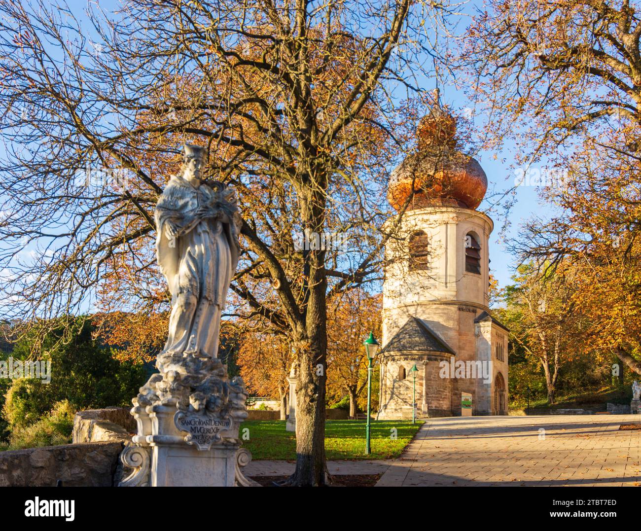 Ossuary at church st othmar in vienna woods wienerwald hi-res stock ...