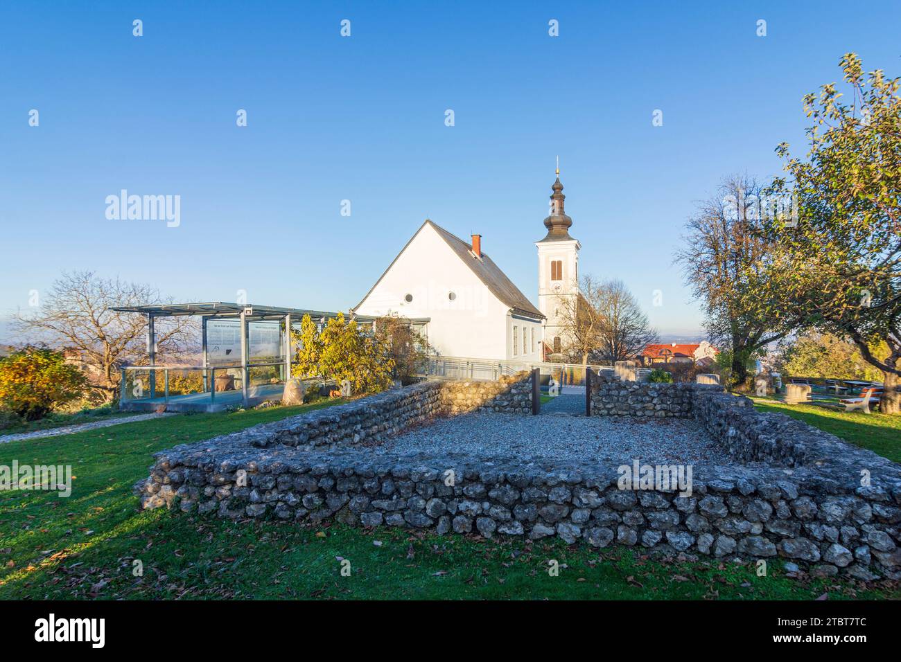 Leibnitz, museum and remains of a Celtic-Roman temple of Isis Noreia ...