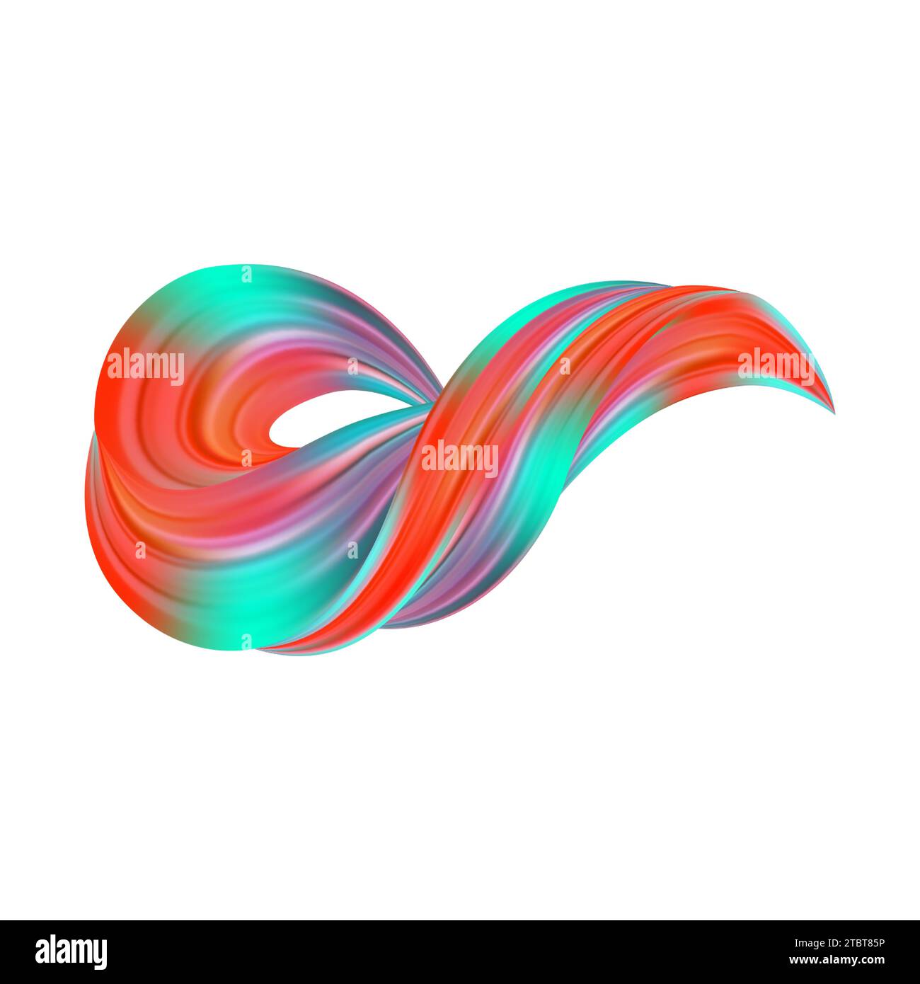 3d Brushstroke gradient texture brush Stock Vector Image & Art - Alamy