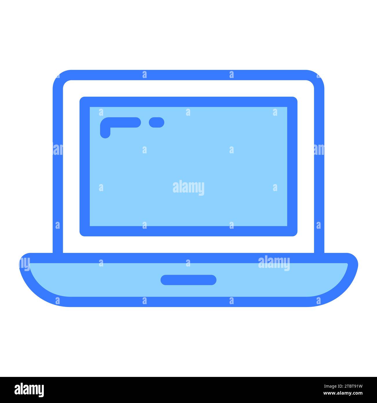 laptop vector line icon, school and education icon Stock Vector Image ...