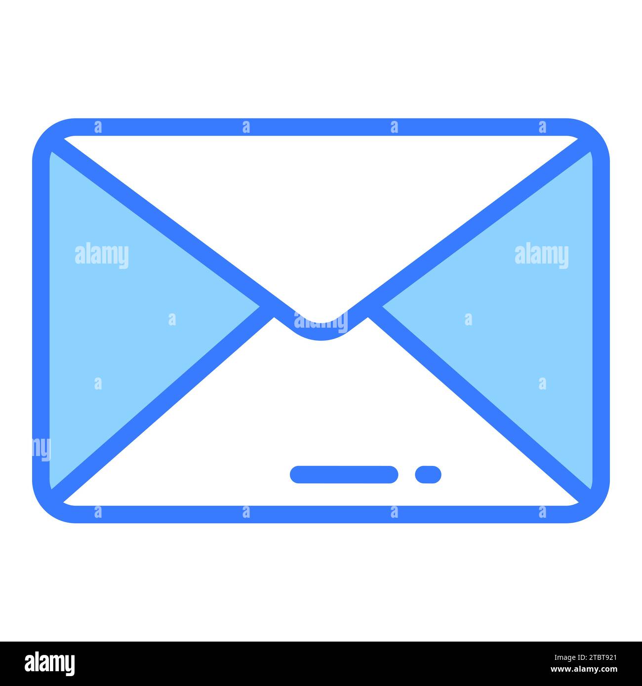 letter envelop vector line icon, school and education icon Stock Vector ...