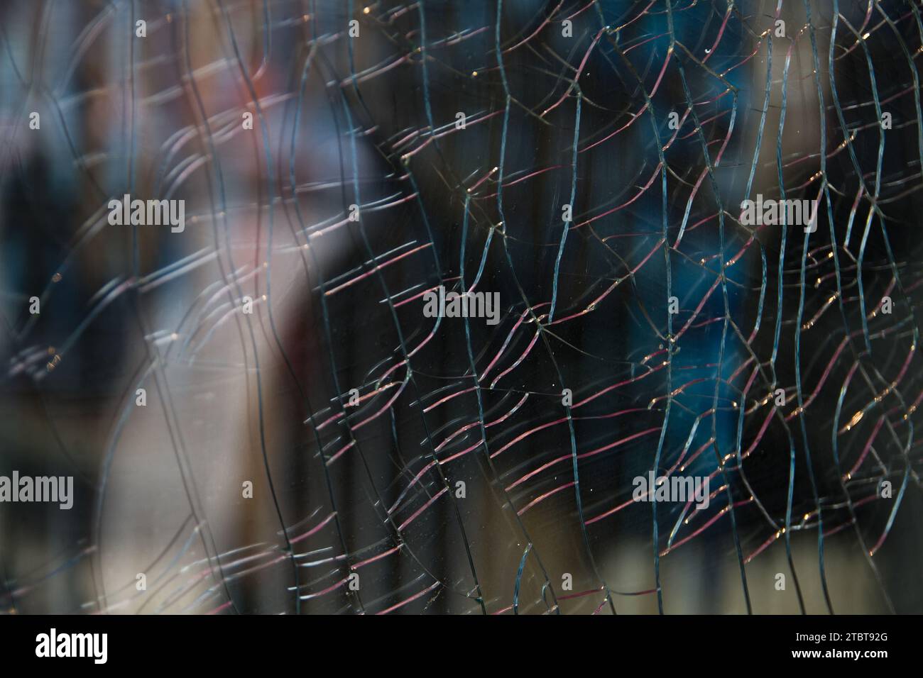 Shattered glass mosaic hi-res stock photography and images - Alamy