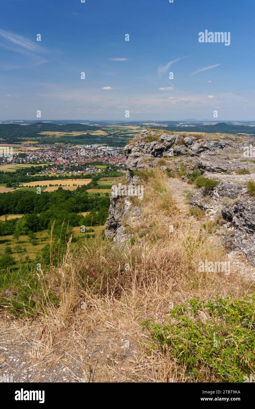 The Staffelberg near Bad Staffelstein, district of Lichtenfels, Upper ...