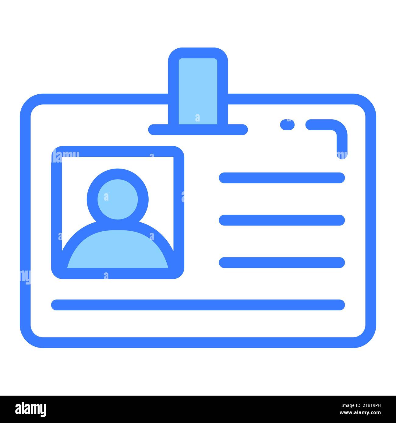 student card vector line icon, school and education icon Stock Vector ...