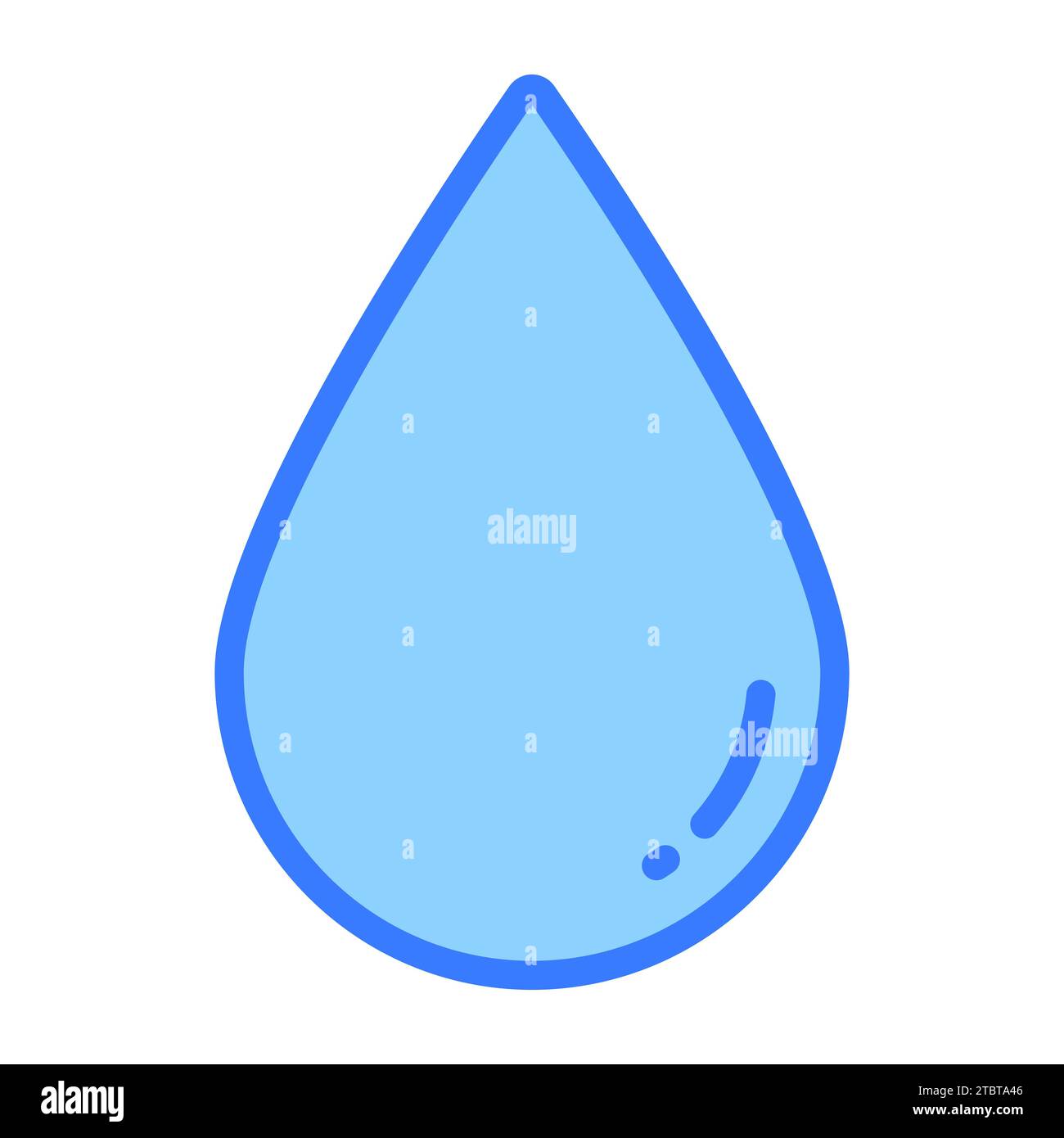 drop vector line icon, school and education icon Stock Vector Image ...