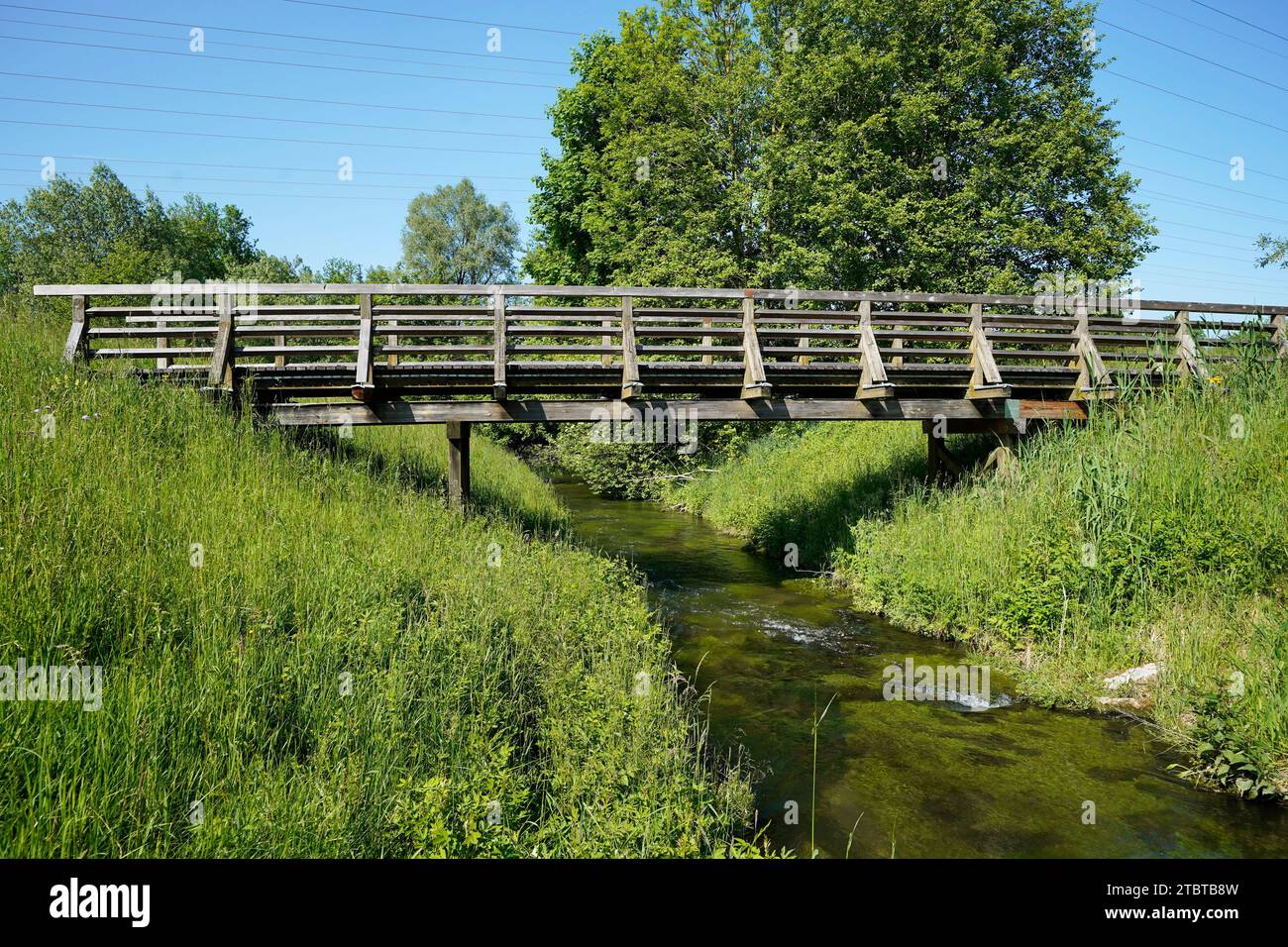 Germany, Bavaria, Upper Bavaria, Neuötting, recreation area, Am ...
