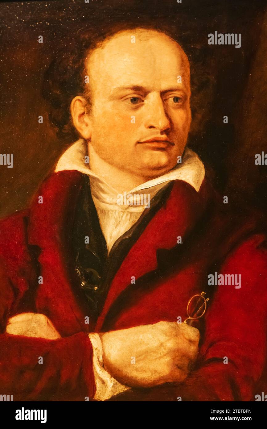 England, London, Portrait of Benjamin Robert Haydon (1786-1846) by ...