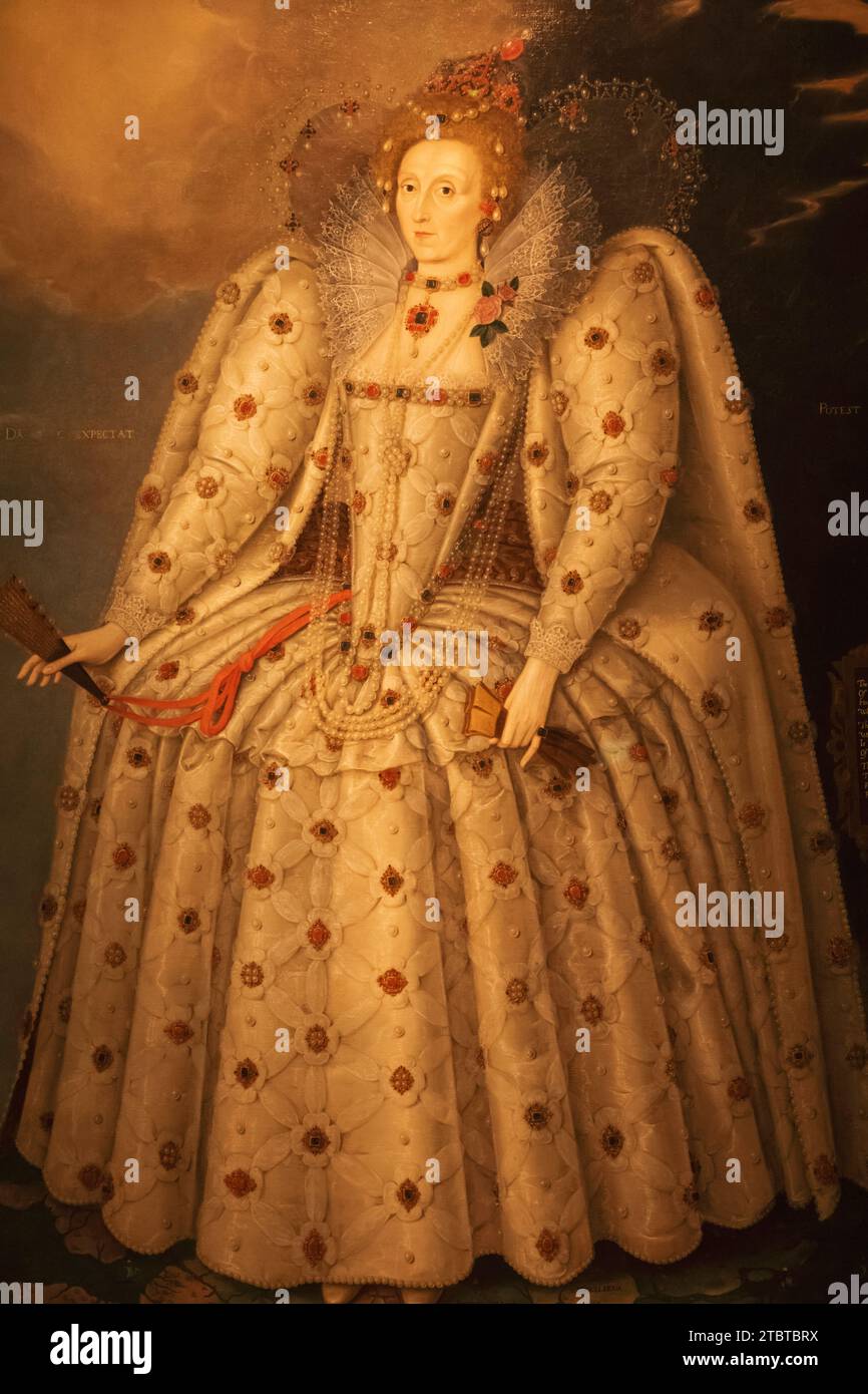 Queen elizabeth i the ditchley portrait hi-res stock photography and ...