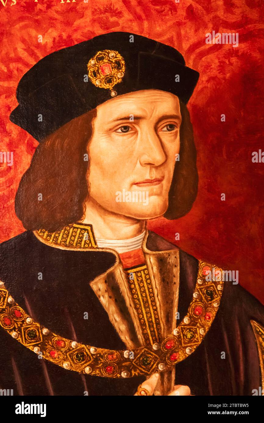 England, London, Portrait of King Richard III (1452-85) by an Unknown ...