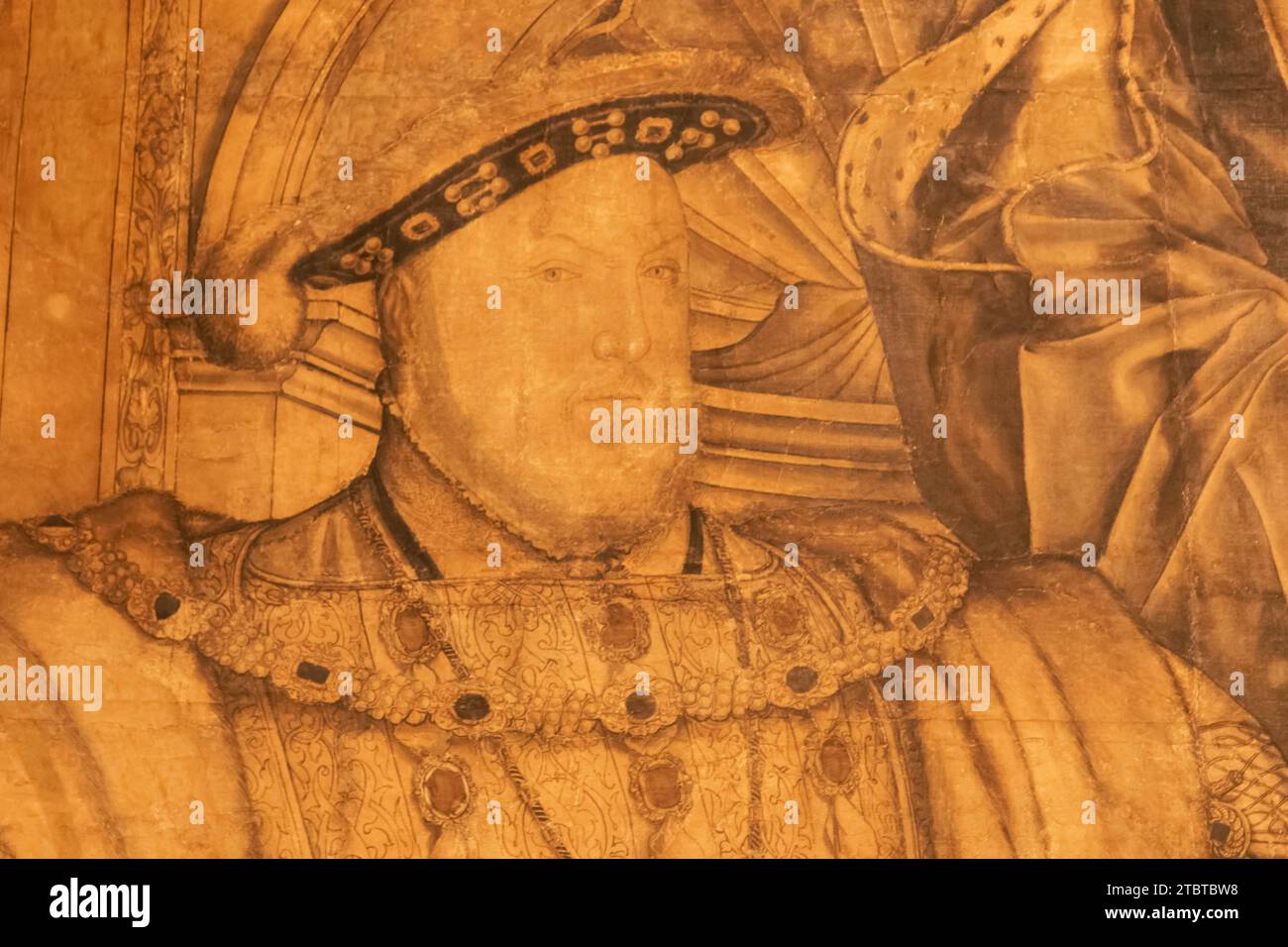 Whitehall drawing of of king henry viii hi-res stock photography and ...