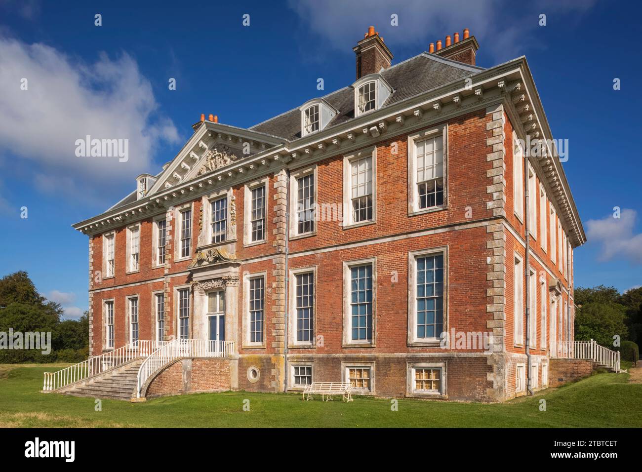 England, West Sussex, Harting, Uppark House, Exterior View Stock Photo ...