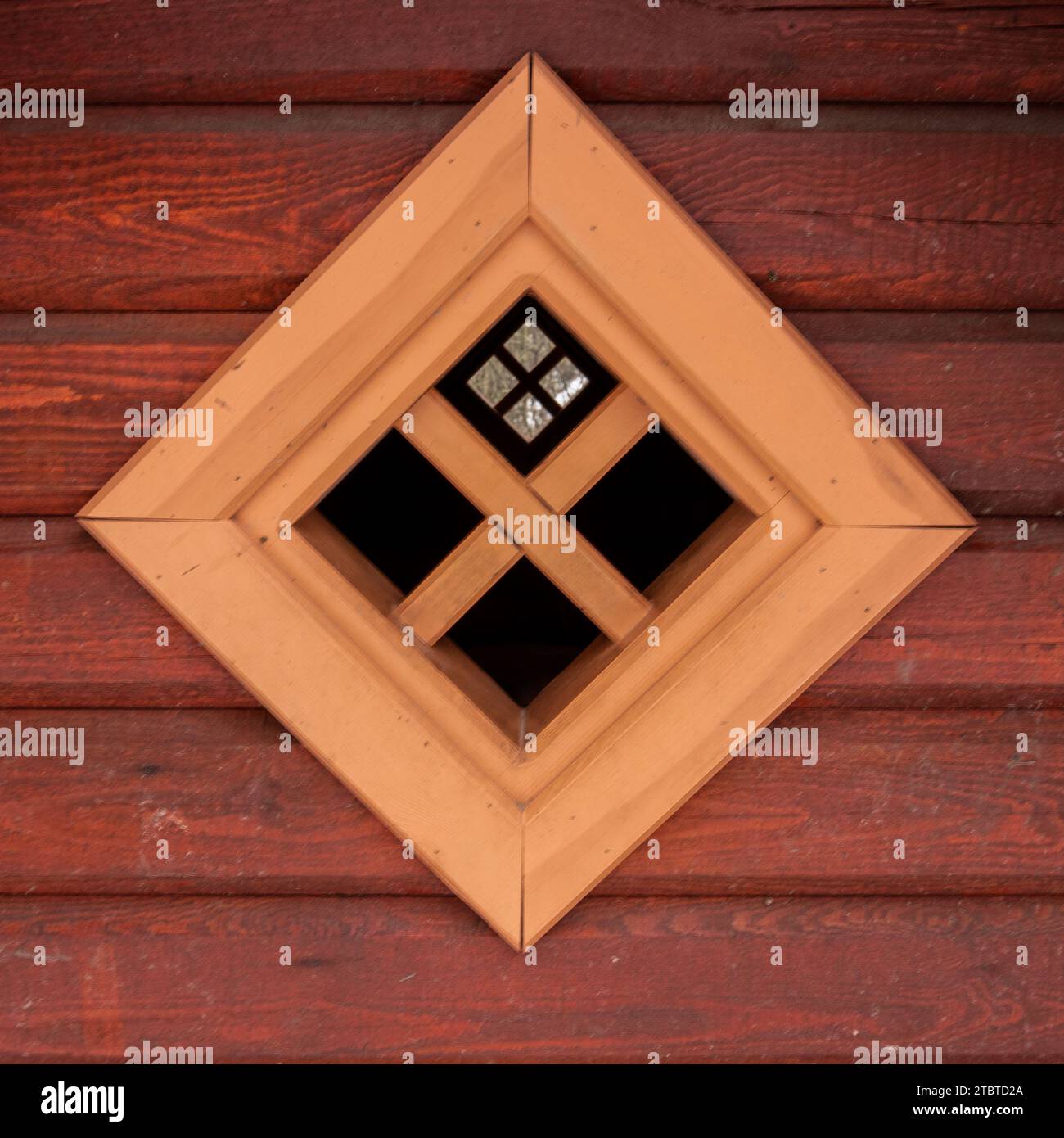 A window to tranquility: this salmon-toned window Stock Photo - Alamy