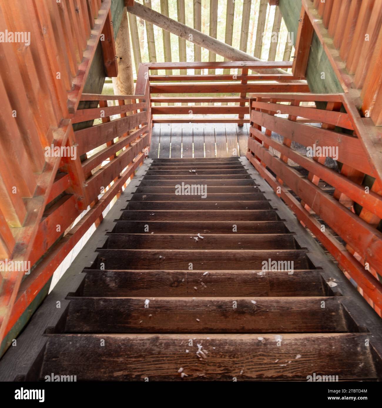 Watchtower descending stairs hi-res stock photography and images - Alamy