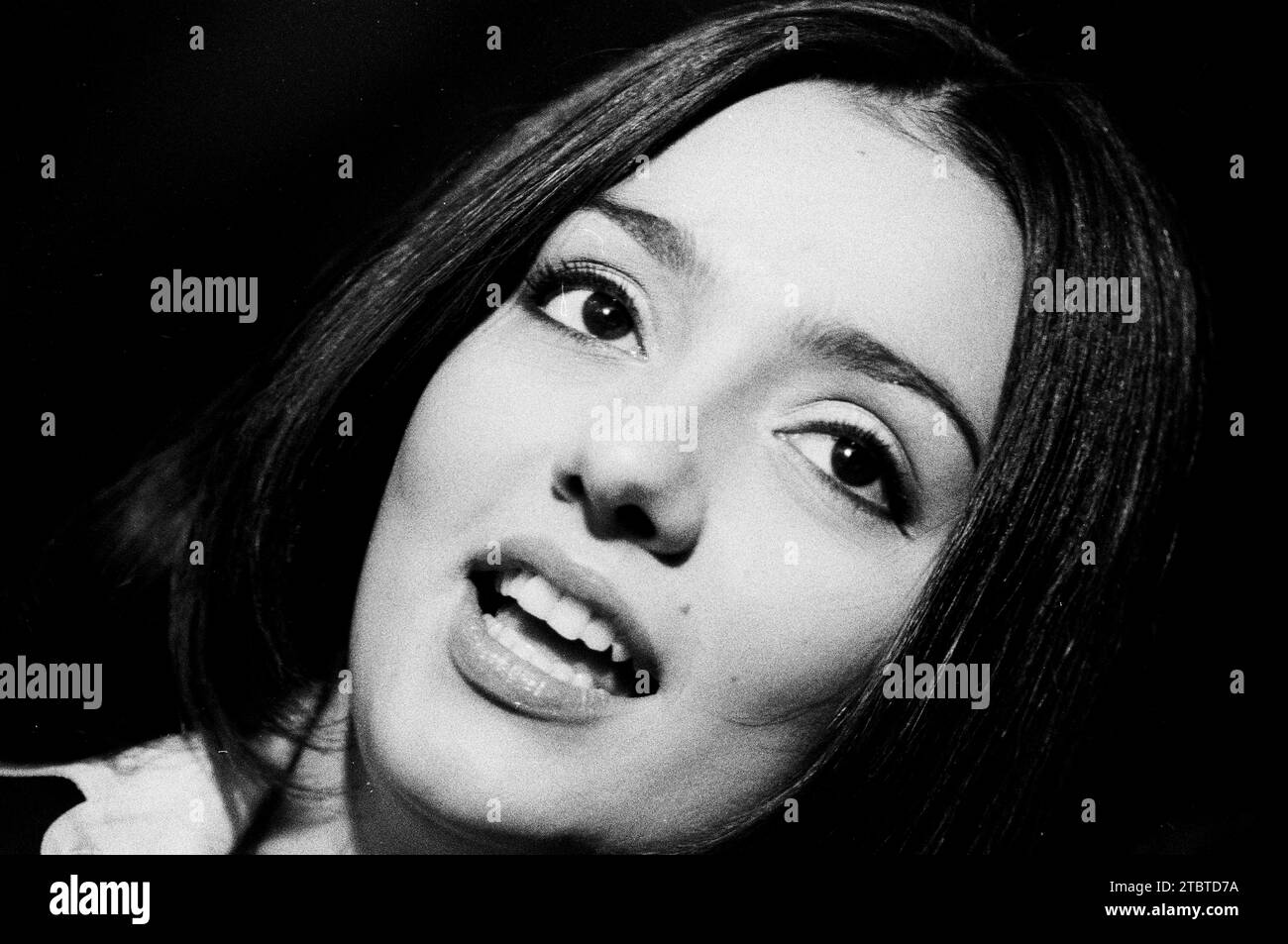 Milan Italy 1998-03-09: Ambra Angiolini, Italian singer, presenter and ...