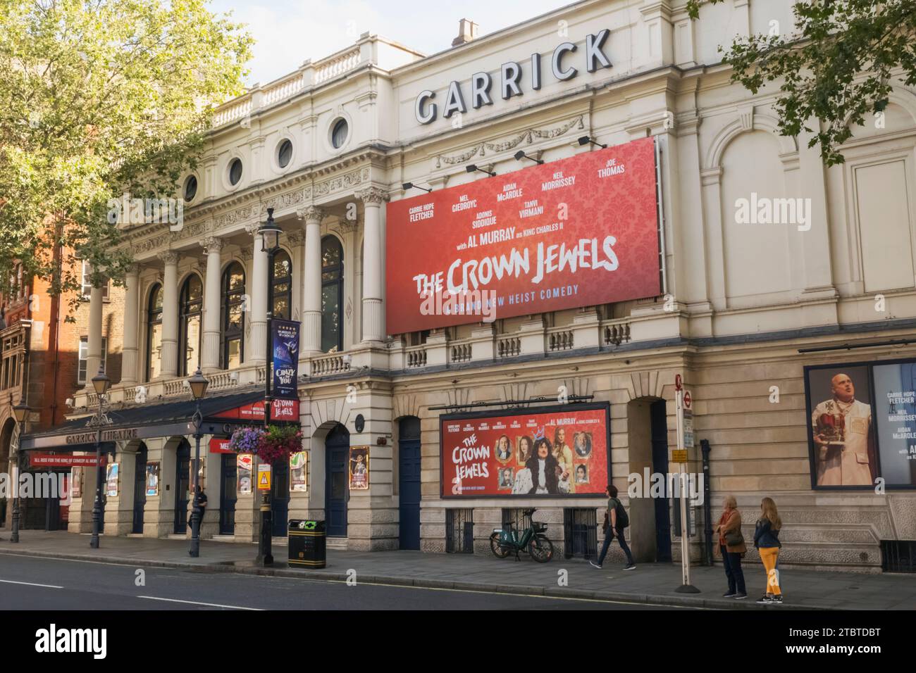 England, London, The West End, The Garrick Theatre Stock Photo - Alamy