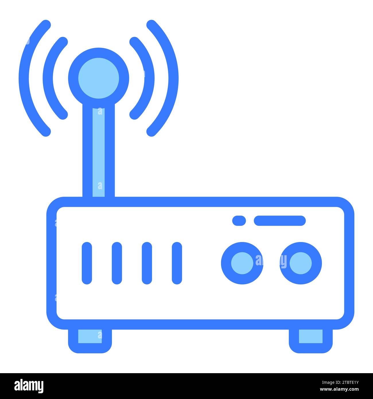modem vector line icon, school and education icon Stock Vector Image ...