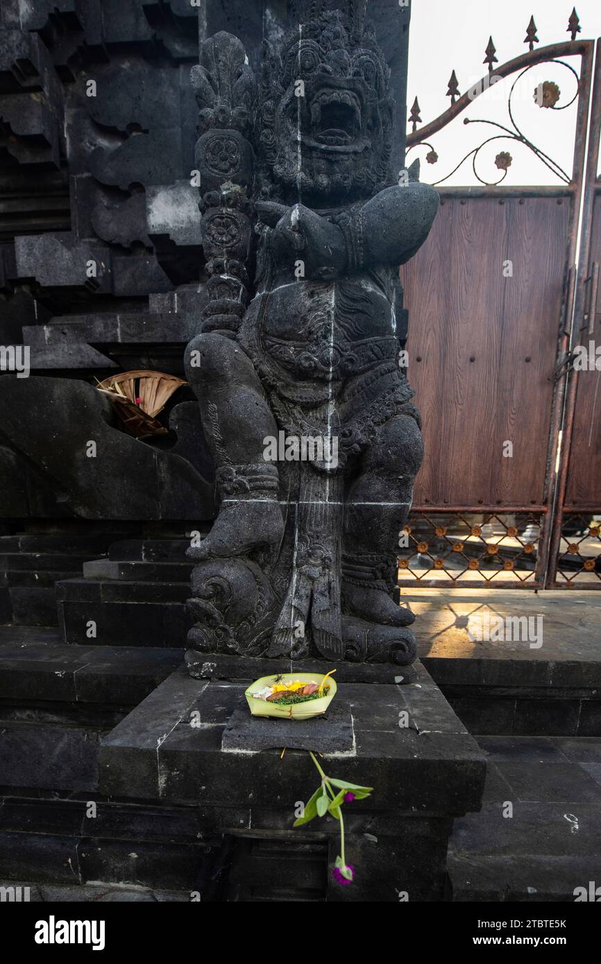 Hindu temple in the morning, beautiful sunrise at a religious place on ...