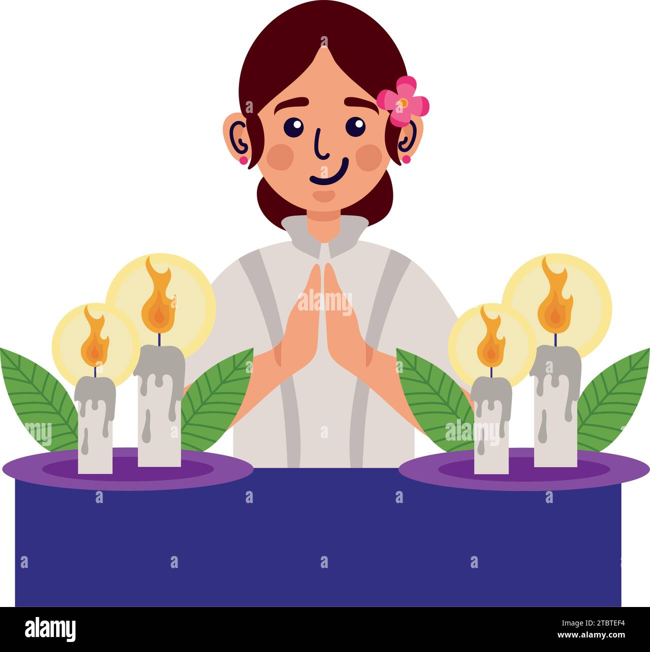 nyepi celebration design vector isolated Stock Vector Image & Art - Alamy