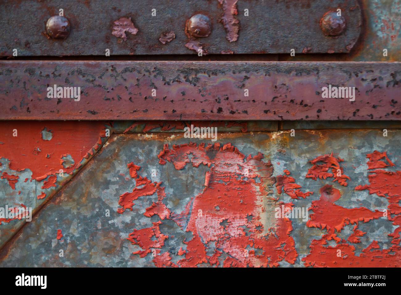 Peeling paint rust rivets texture hi-res stock photography and images - Alamy