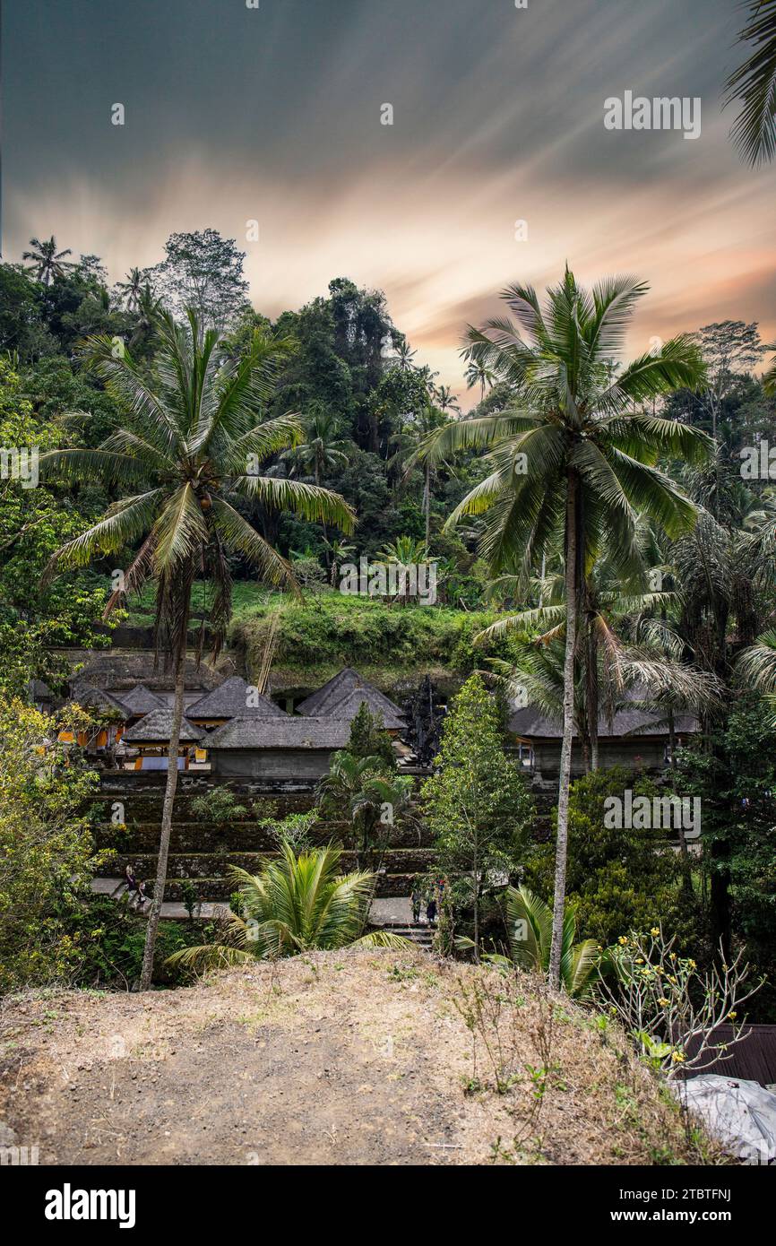 Gunung Kawi Royal Tombs, a beautiful complex with carved stone temples ...