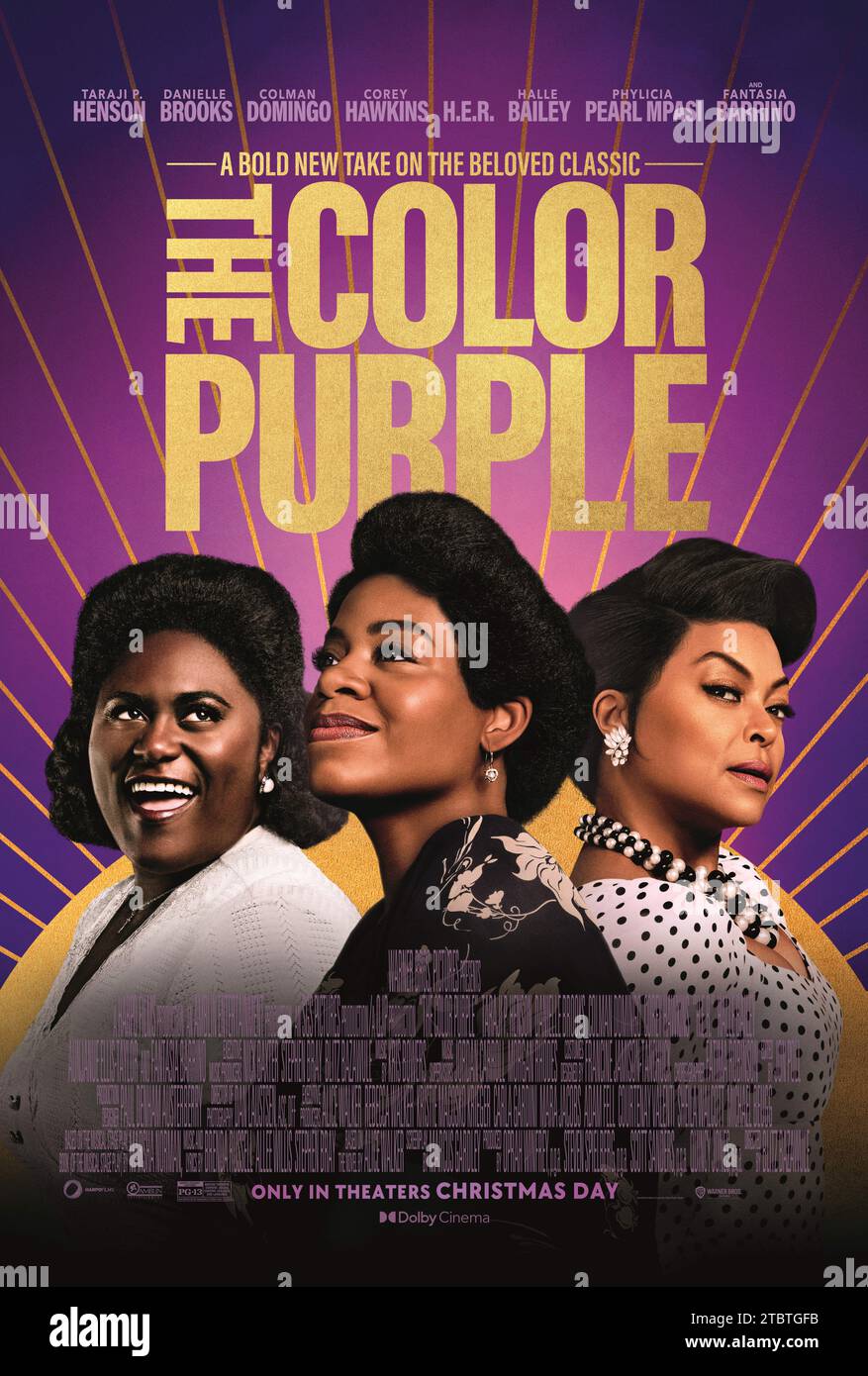 The color purple 2023 movie hi-res stock photography and images - Alamy