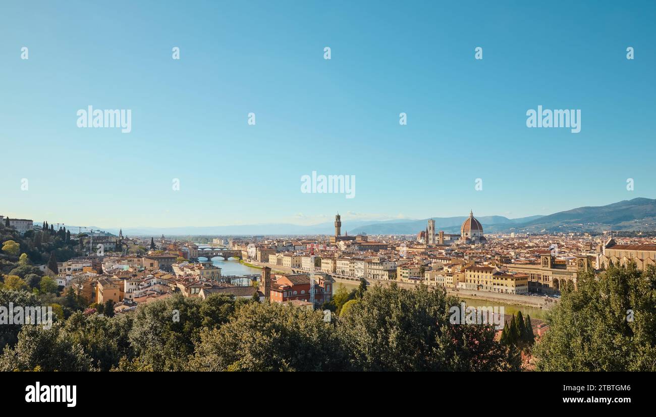 Florence city skyline hi-res stock photography and images - Alamy