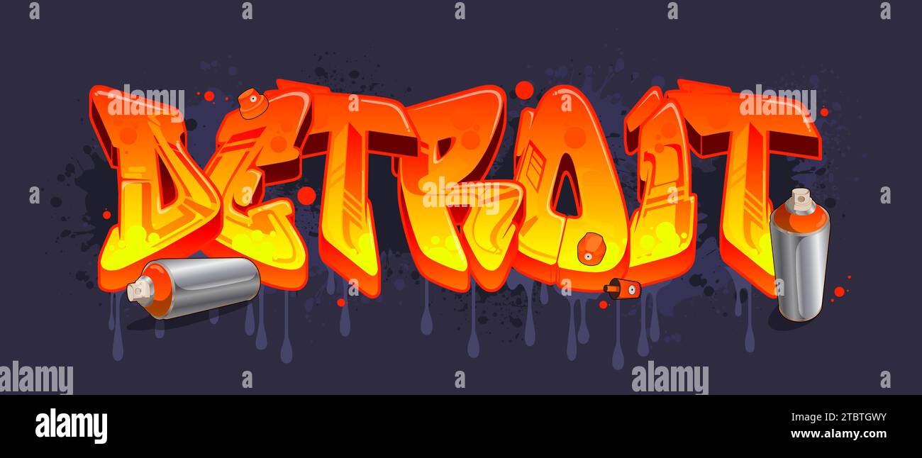 Detroit logotype Stock Vector Images - Alamy