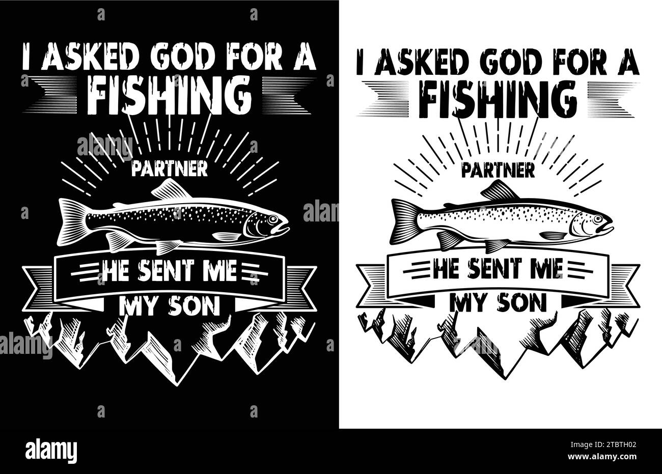 Fishing tshirt design template fishing vector design Stock Vector Image ...