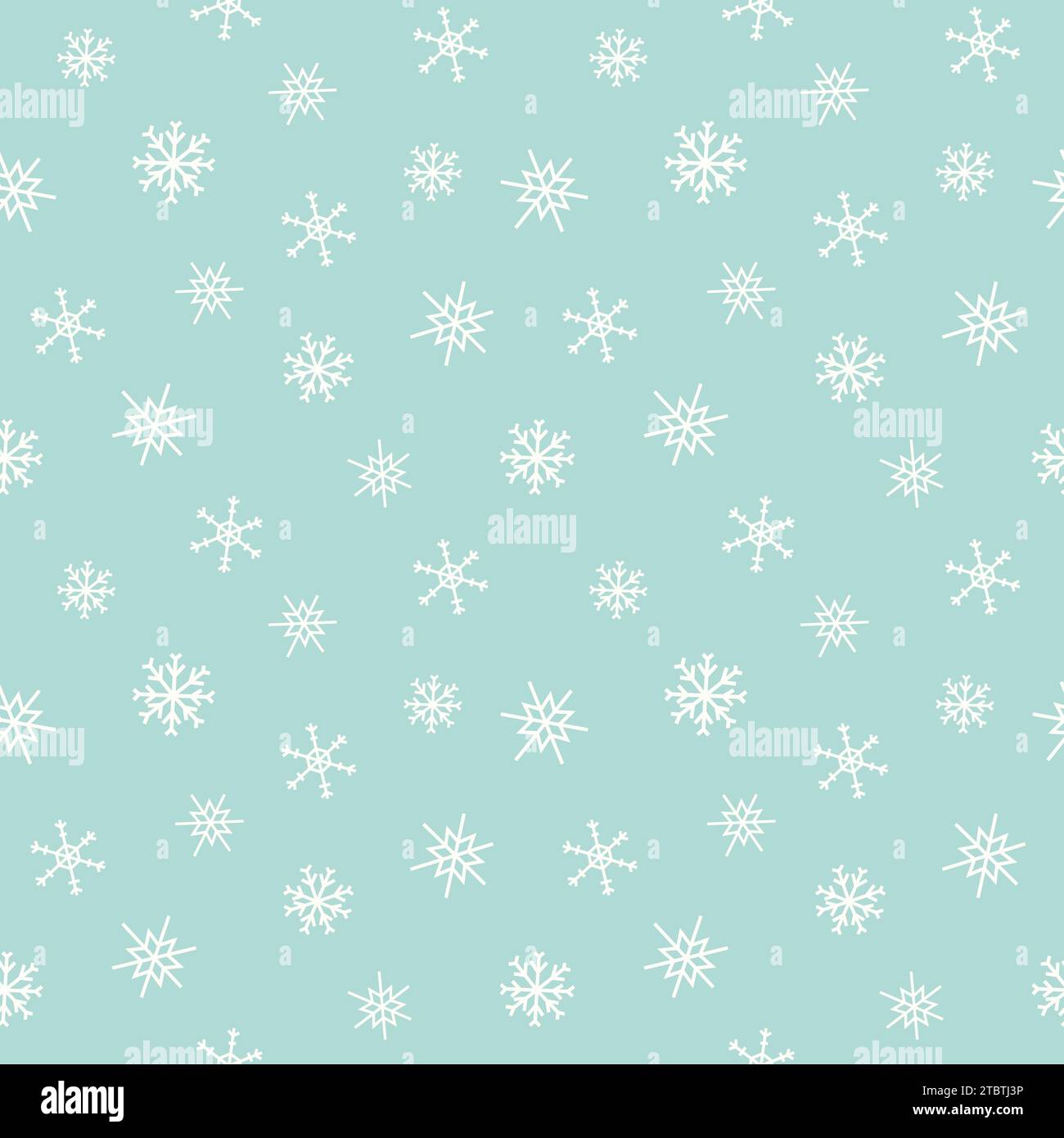 Winter seamless pattern with snowflakes falling, with changeable ...