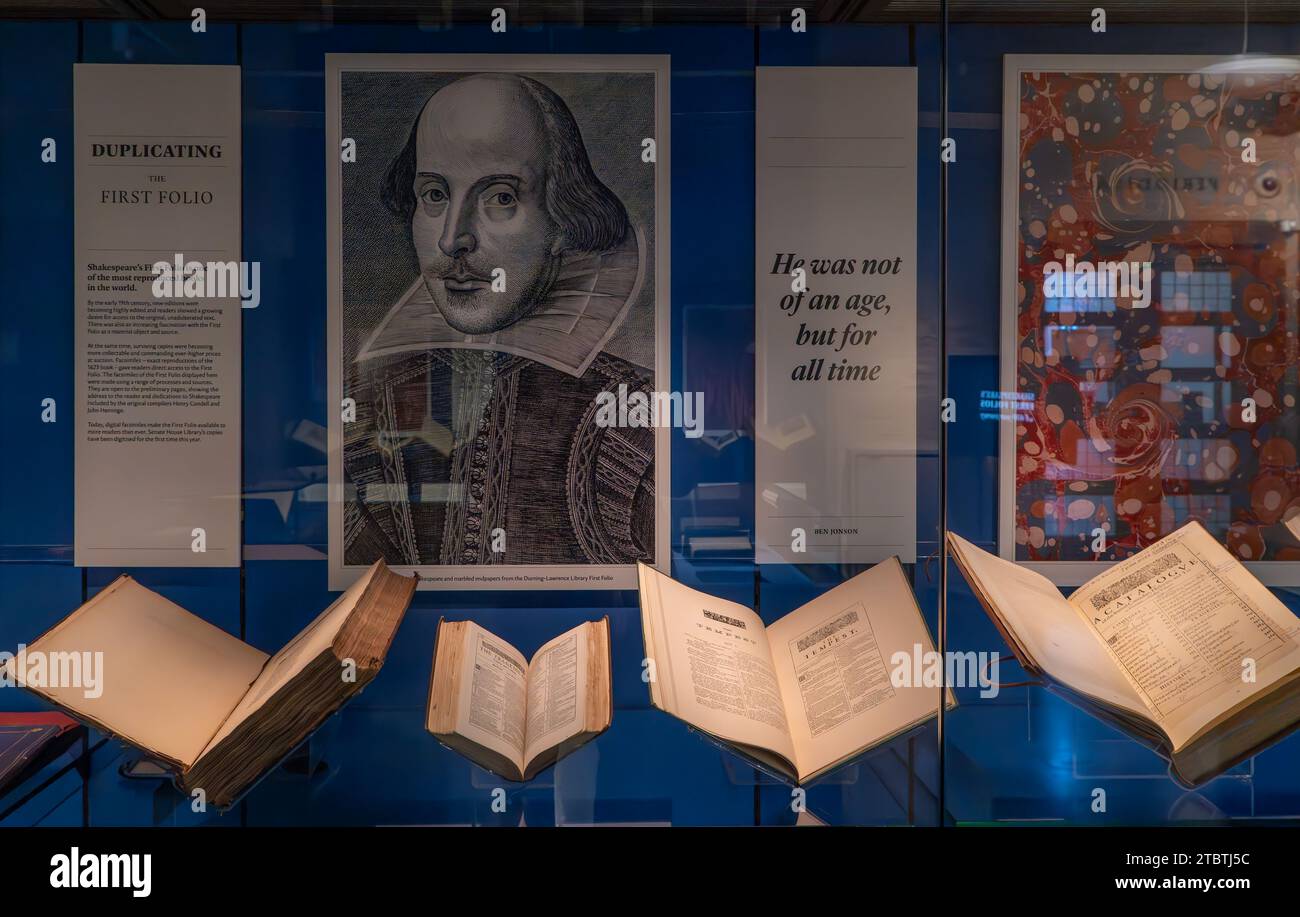 Exhibition of William Shakespeare First Folio rare collection at Senate ...
