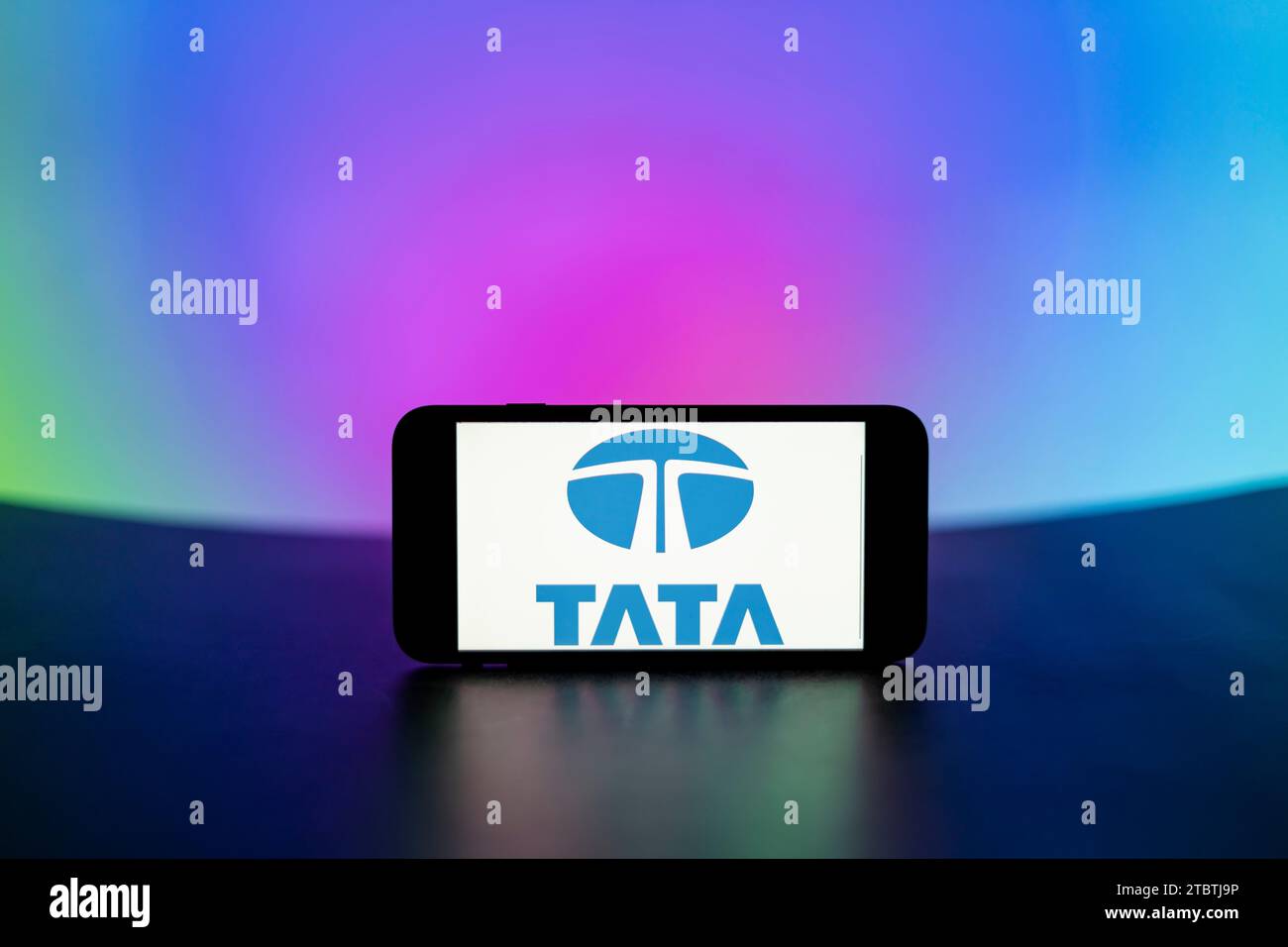 Tata logo in india hi-res stock photography and images - Alamy