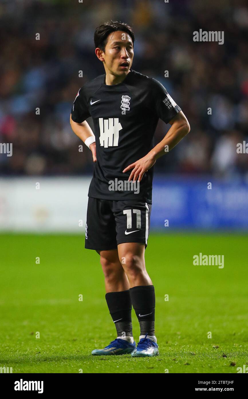 Koji Miyoshi #11 of Birmingham City during the Sky Bet Championship ...