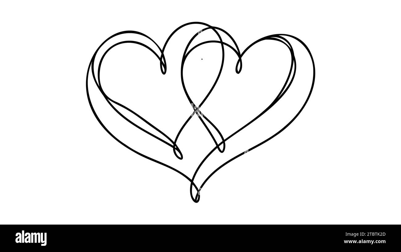 Symbols minimalistic heart hi-res stock photography and images - Alamy