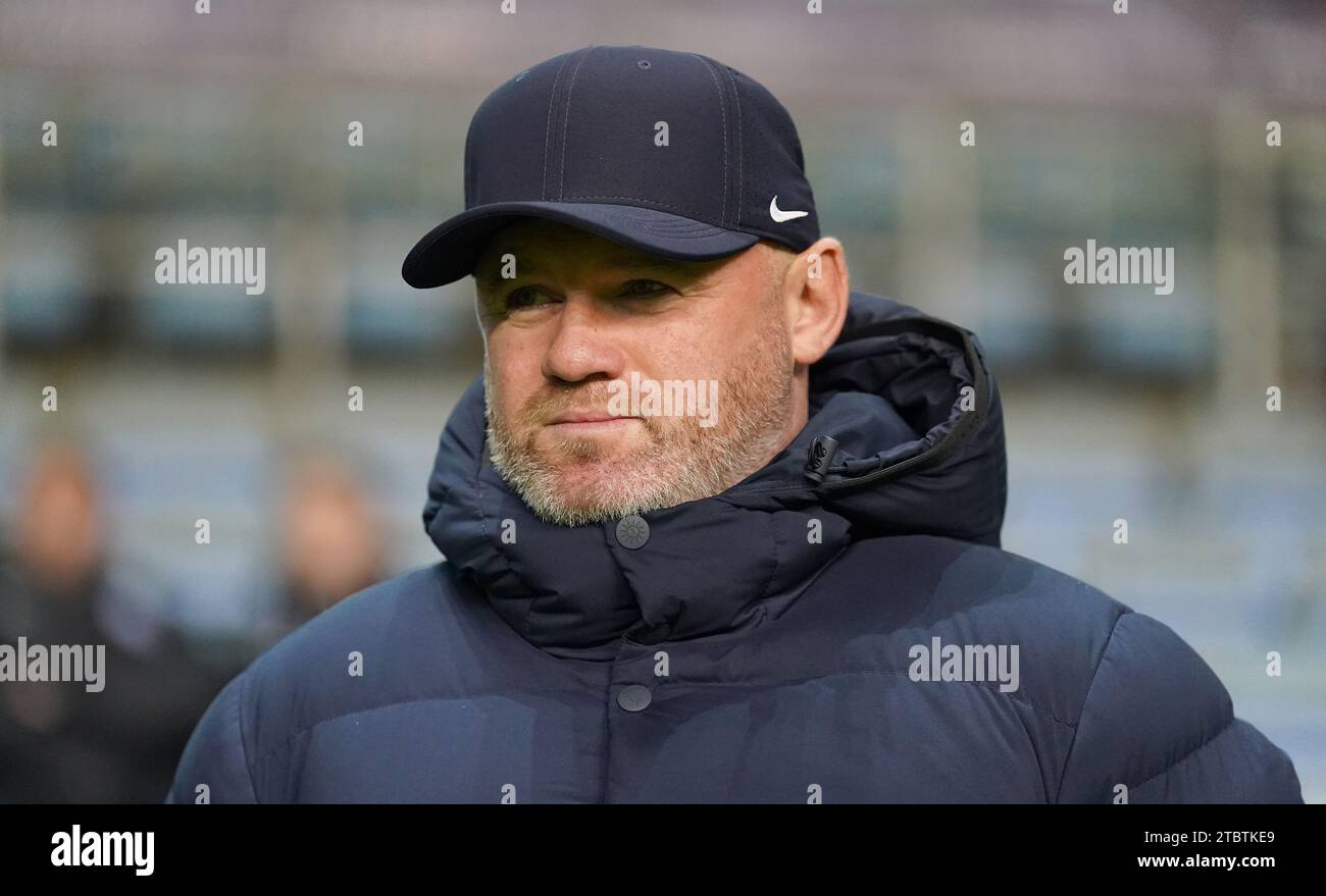 Birmingham City manager Wayne Rooney before the Sky Bet Championship ...