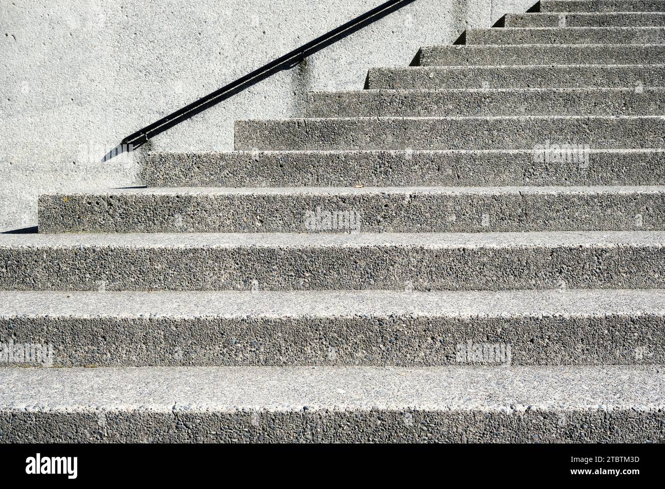 abstract line on stairs un grey concrete steps Stock Photo - Alamy