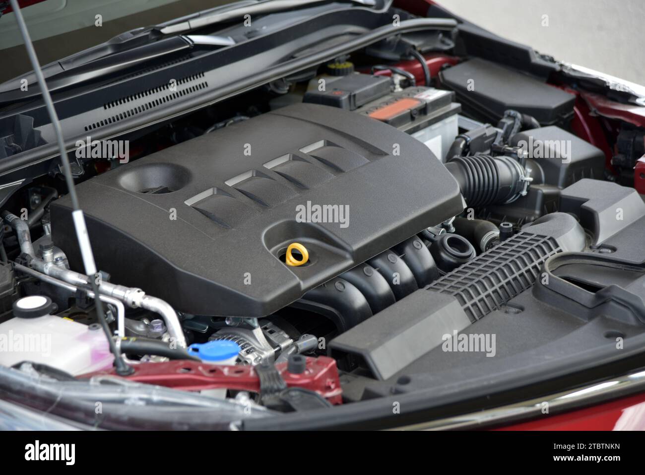 A diesel engine in a large luxury passenger car Stock Photo - Alamy