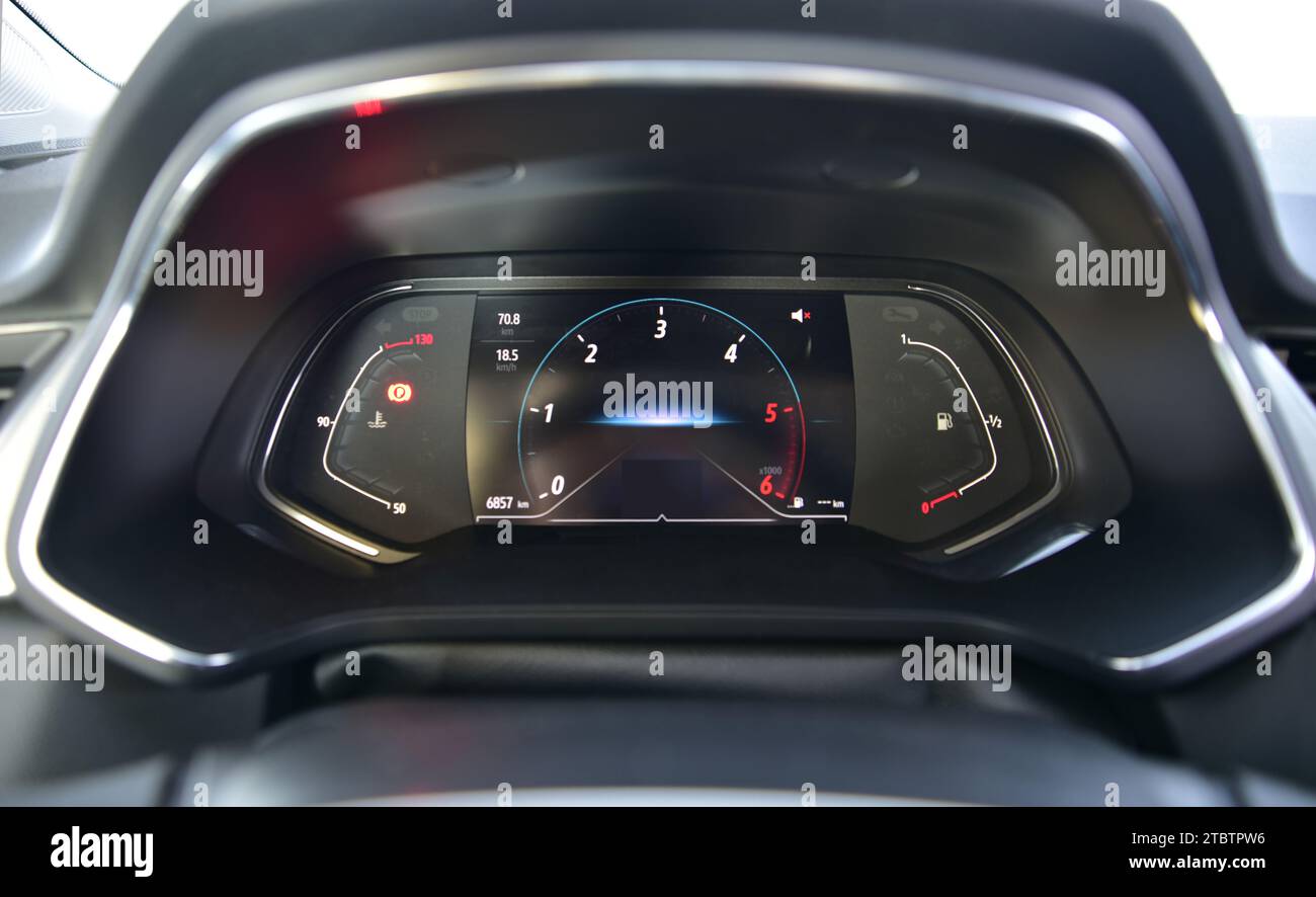 Digital dash panel hi-res stock photography and images - Alamy