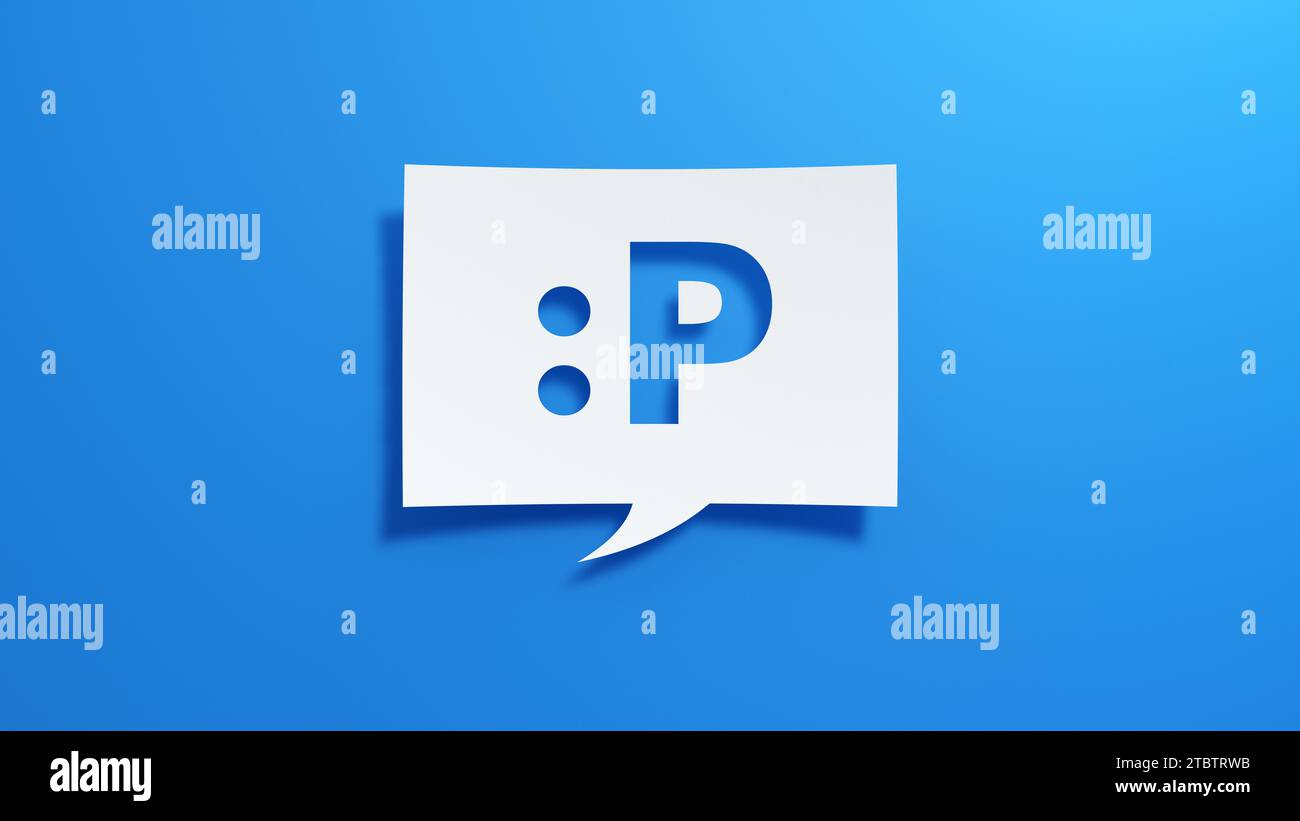 Minimalist 3d chat icons hi-res stock photography and images - Alamy