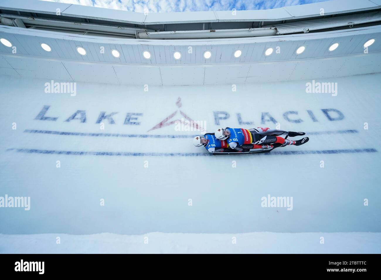 Devin Wardrope, right, and Cole Anthony Zajanski, of Canada, take a ...