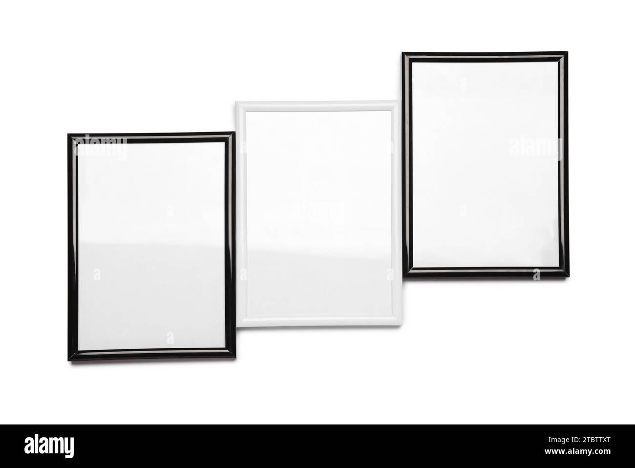 Blank photo frames mock Cut Out Stock Images & Pictures - Alamy