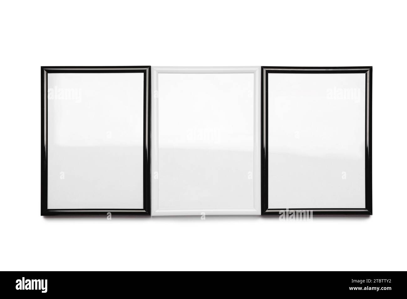 Blank photo frames mock Cut Out Stock Images & Pictures - Alamy