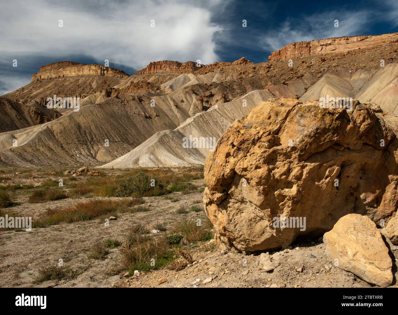 Mount Garfield, near Grand Junction Colorado Stock Photo - Alamy